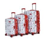 Buy uppercase Jfk Duo Trolley Bag Set Of 3 (S+M+L) Hardsided Cabin ...