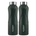 Buy AQUENCH BLAZE 1L Stainless Steel Colored Fridge Water Bottle With ...