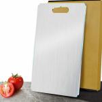 Buy WHITOPLUS Chopping Board Stainless Steel Metal Cutting Kitchen ...