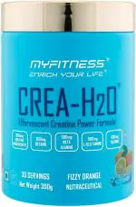 Buy Myfitness Crea H2O 30 Servings Fizzy Orange Protein Powder (300g ...