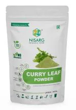 Buy NISARG ORGANIC FARM Curry Leaves Powder I for Hair Mask I Hair fall ...