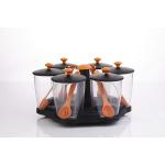 Buy OLIX 360 Revolving Multipurpose Pickle Aachar with Spice Stand ...