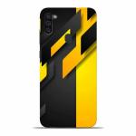 Buy Covers Gap Samsung Galaxy M11 Black Yellow Polycarbonate Mobile ...