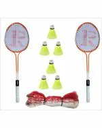 Buy Addiction Racket, Shuttle and Net Badminton Kit Combo Online at ...