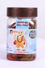 Buy Vasu'G Stuffed Red Chilli Pickle | Homemade Pickle | 500gm | Spicy ...