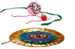 Buy Kavim 1 sponge big ,1 cotton fabric & 1 bhagwan ji ki rakhi Online ...
