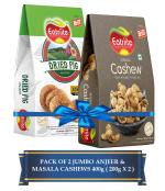 Buy Eatriite Anjeer (FIG) Jumbo & Masala Cashew W240 400g (2 x 200g) Online at Best Prices in ...