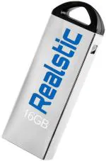 Buy Realstic White 16 GB PenDrive Small And Convenient Data Storage ...