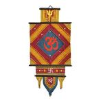 Buy VARUNAVI Handloom Cotton Om Wall Hanging Home Decor Tapestry 35 X ...