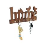 Buy Key Holder Home Name, Wooden Key Holder (6 Hooks) Online at Best ...