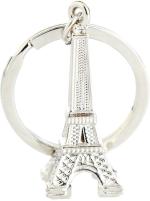 Buy Blue Aura True Traders Silver Metal Eiffel Tower Key Chain Online ...