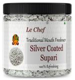 Buy Le Chef Premium Silver Coated Supari 200 gm Online at Best Prices ...