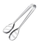 Buy Raj Slotted Stainless Steel Oval Tong 20 cm Salad Tong Online at ...