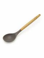 Buy Sabichi Silicone Spoon with Natural Bamboo Handle Online at Best ...