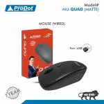 Buy ProDot MU-Quad Made in India USB Wired Optical Mouse with 4 buttons ...