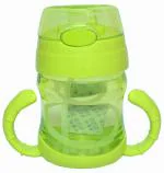 Buy Te Quiti Green Plastic Leakproof Durable BPA Free Non-Toxic Baby Sipper With Straw 200ml ...