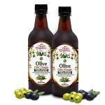 Buy AVG Health Organics Olive Cider Vinegar with Mother, Raw & Natural ...