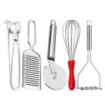 Buy DreamBasket Pakkad & Cheese Grater & Egg Whisk & Pizza Cutter ...