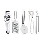 Buy DreamBasket Stainless Steel Lemon Squeezer & Grater & Pizza Cutter ...