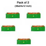 Buy MyOwnGarden 36x24x12 Inch Green Growbag for Home Gardening Pack of ...