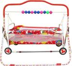 Buy Rawzz Red Metal Bassinet|BASSINET|BASINET|CRADLE|BABY BASSINET|BABY ...