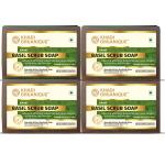 Buy Khadi Organique Basil Scrub Soap | Natural Herbal Handmade Bathing ...