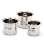 Buy coconut Rustfree Silver Stainless Steel Oil Container - 250 ml ...