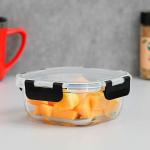 Buy Femora Borosilicate Square Microwave Oven Safe Glass Container with ...