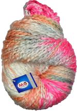 Buy M.G Enterprise Wool Yarn, Sumo Pink Grey 400 Grams. Online at Best ...