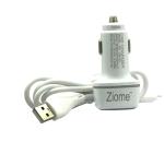 Buy Ziome 21W Fast Car Charger, Dual USB Output, Multi-Layer Protection ...