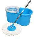 Buy HOME BRITE JAINAM Easy Clean Spin Mop Bucket with 2 Refill, 360 ...