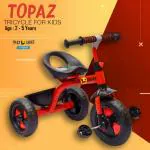 Buy Miss & Chief Red And Black Steel And Plastic Topaz Safest Tricycle ...