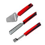 Buy Shapes Multicolor Cheese Slicer, Apple Corer And Grater (Combo Of 3 ...