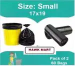 Buy HAWK MART Blue Biodegredable Disposable Premium Quality Bag /Trash ...