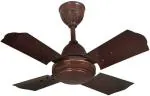 Buy QUALX High Speed 4 Blade 24 inch Celing Fan Brown Online at Best ...