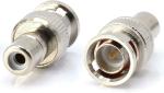Buy TAAPSEE 2 Pack RCA and BNC Coaxial Adapter - BNC Male to RCA Female ...