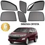 Buy AllExtreme Toyota Innova Crysta Car Window Shades Magnetic ...