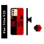 Buy Mobi Elite Devil Printed Hard Back Case with Mobile Holder, Pop ...