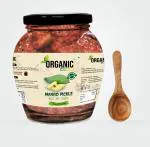 Buy Organic Anand | 100% Pure & Natural Khatta Mango Pickle | Aam ka ...