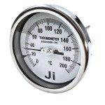 Buy "Ji" Japsin Instrumentation Bimetal Dial Thermometer - Temperature ...