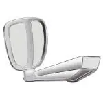Buy Cloudsale Grey Front Fender Lion Mirror Wide Angle Bonnet Mirror ...