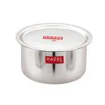 Buy HAZEL Alfa Stainless Steel Tope Patila With Lid Premium Heavy Gauge ...
