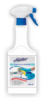 Buy Atomic Tap Cleaner 250ml Removes Limescale, Hard Water Scaling from ...