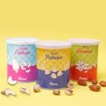 Buy DIBHA - HONEST SNACKING Premium Dry Fruits Combo Pack of 3|Salted ...