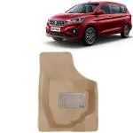 Buy Kingsway 4.5D 5D Car Floor Foot Tray Mats for Maruti Suzuki Ertiga 2022 Onwards Model, Beige ...