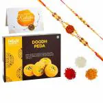 Buy Delight Foods Mathura Doodh (Milk) Peda (Pedha| Penda) 500g Rakhi ...