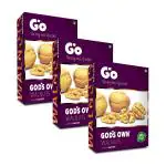 Buy Go Organic Kashmiri Light Halves Walnuts kernels (Without Shell) | Pack of 3 (250g X 3) 750g ...
