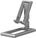 Buy Oxza Black Plastic Desktop Phone Stand Portable Mobile Holder ...