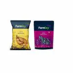 Buy Farmley (Almonds 250 g, Black Raisins Seedless 200 g) Dry Fruits ...