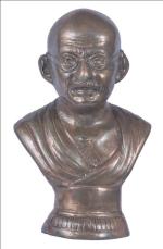 Buy Jag Mohan Yogesh Gandhi Ji Gun Metal Copper Colour Idol Online at ...